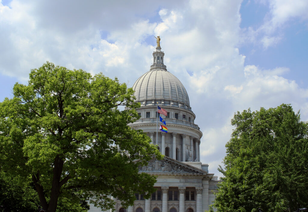 Evers raises Pride flag over Wisconsin State Capitol | News From The States