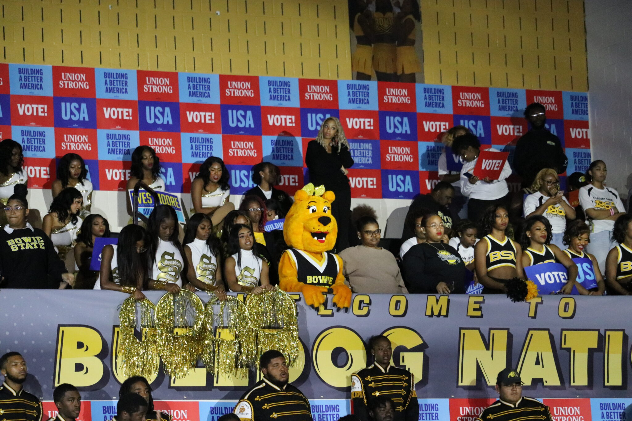 Joe Biden Stumps for Wes Moore in pre-Election Day rally at Bowie State ...