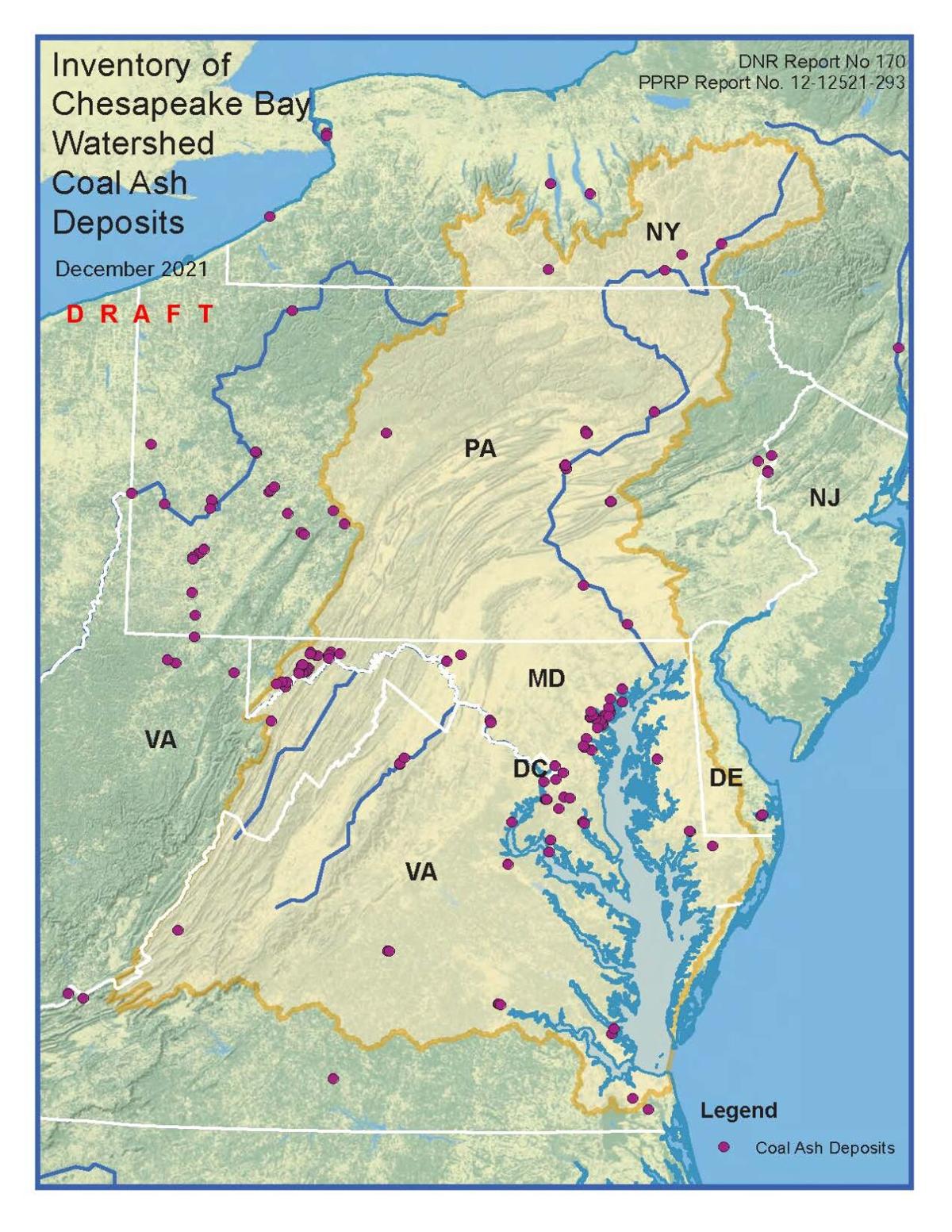 ‘Ticking time bombs’: Nearly 100 coal ash dumps pepper Chesapeake Bay ...