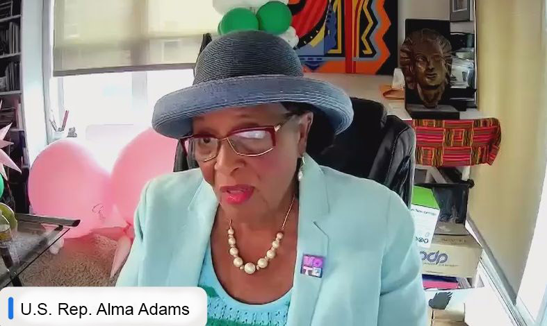 Congresswoman Alma Adams blasts Trump administration’s suspension of ...