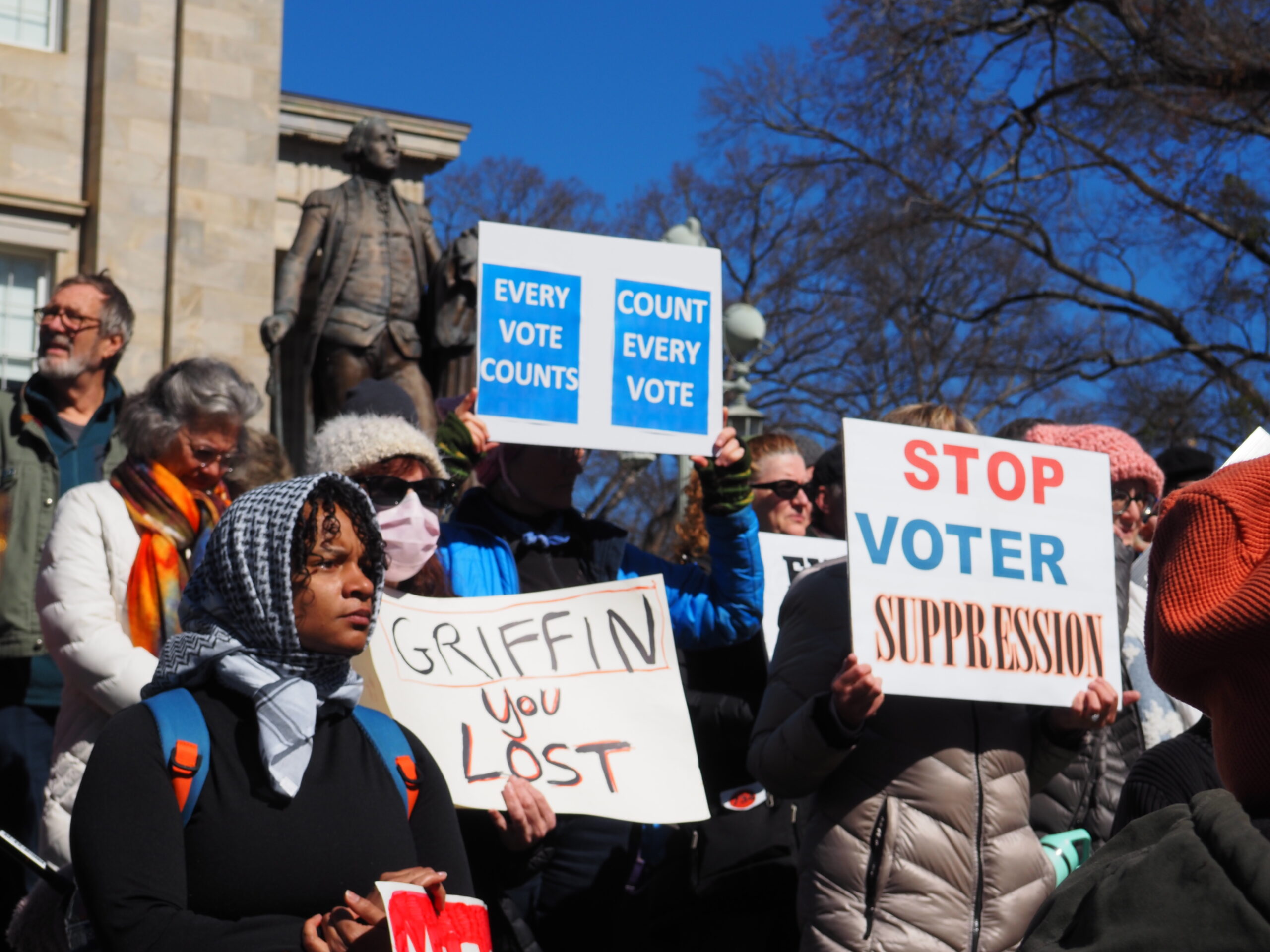 Justice Allison Riggs warns US senators right to vote could ‘crumble ...