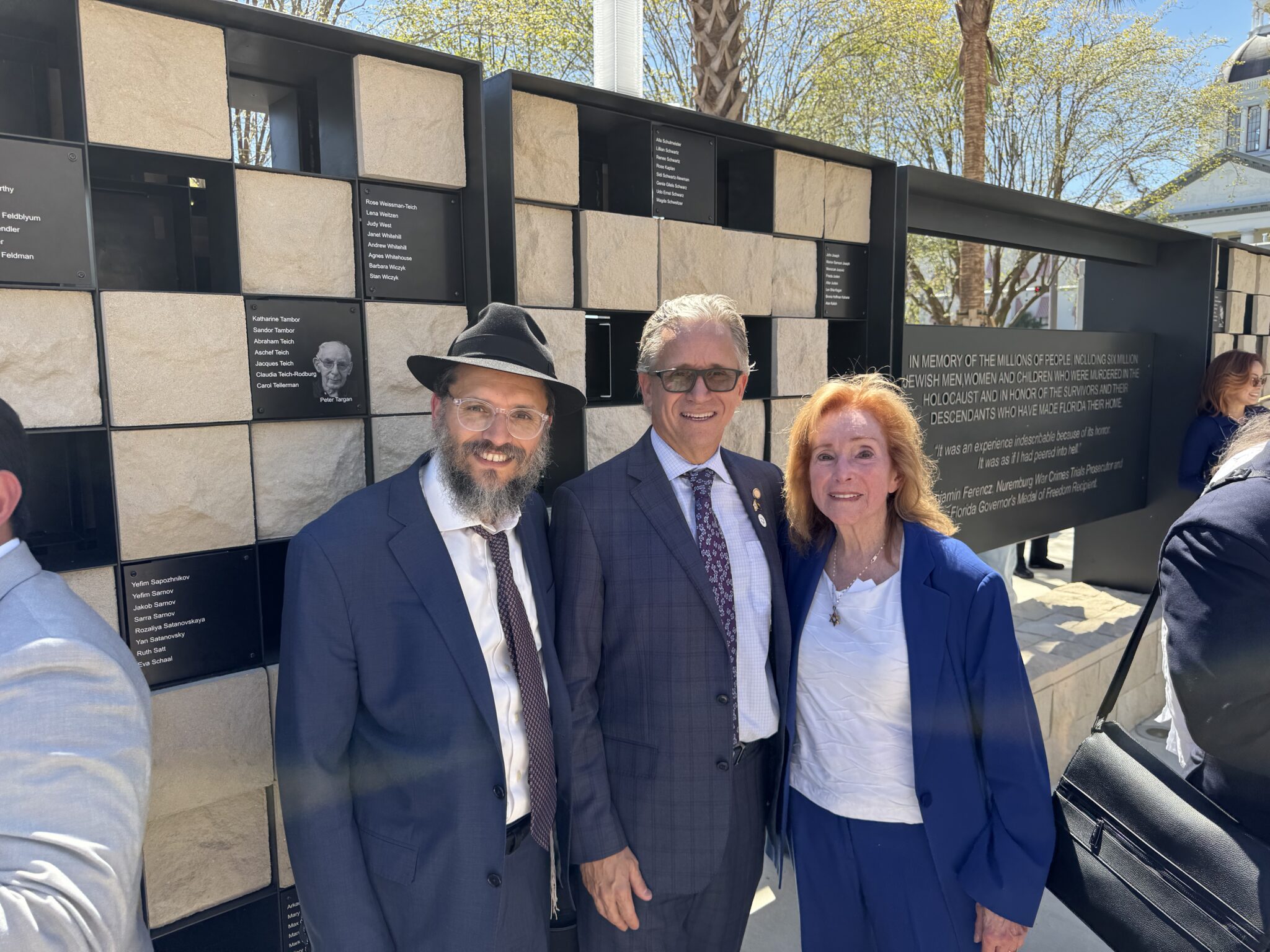 Governor, lawmakers, Holocaust survivor unveil memorial at Florida ...