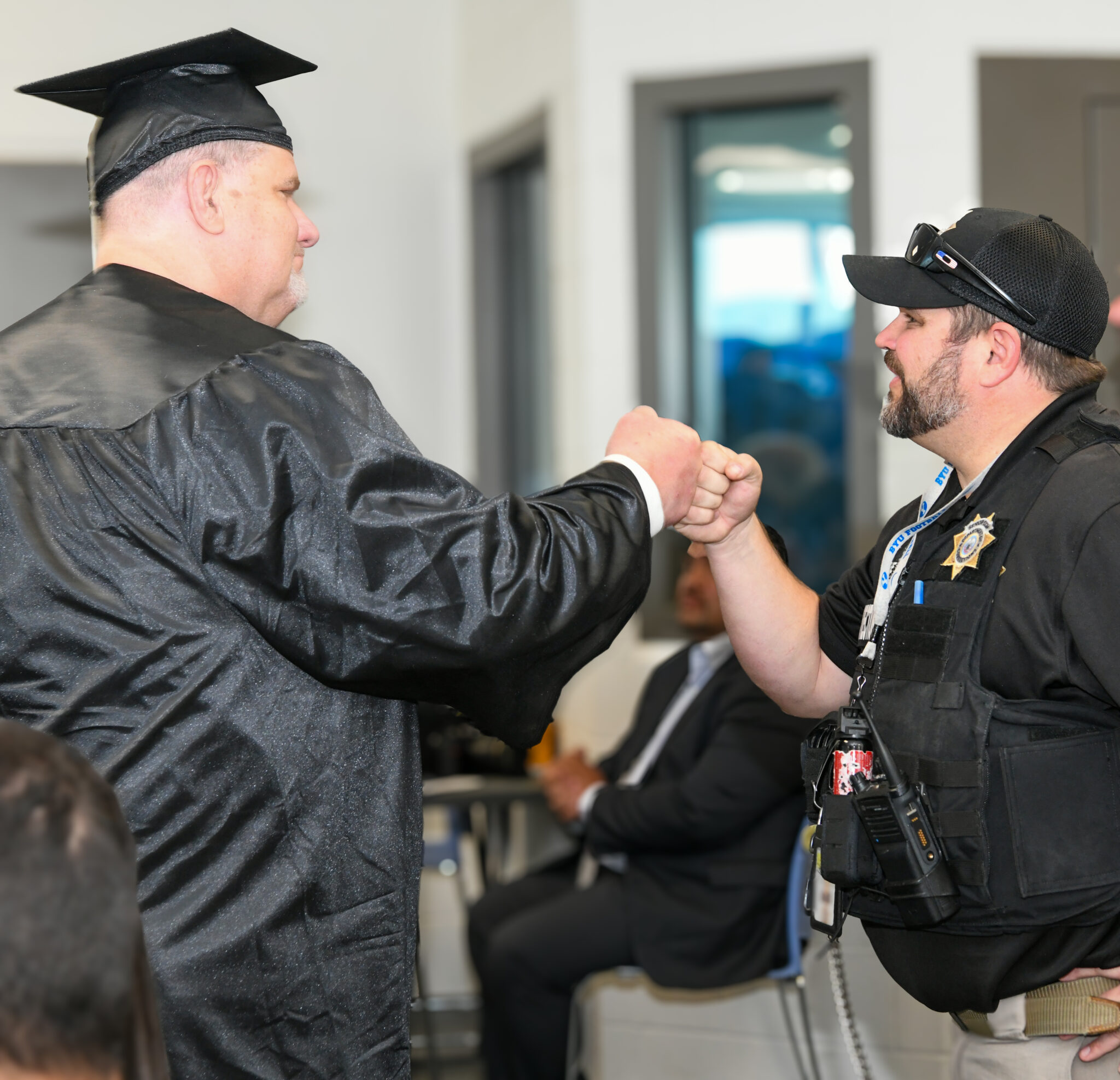 Graduates from SLCC’s largest prison education class look toward a ...