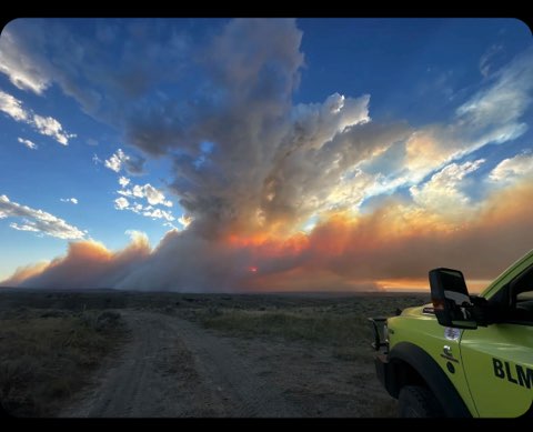 Wildfire burns 163,000 acres in northern Wyoming, forcing evacuations ...