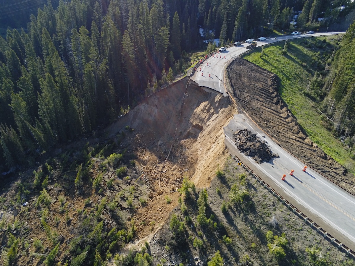 Final fix for Teton Pass landslide will require a weekend closure ...