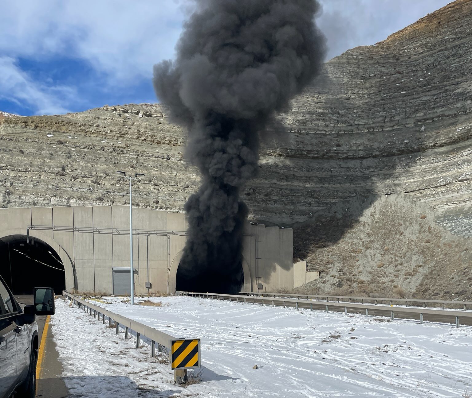 Deadly crash kills 2, ignites major fire inside I-80 tunnel near Green ...