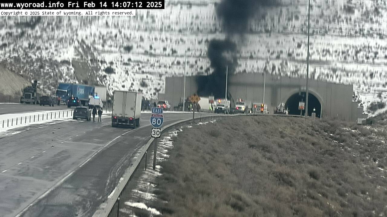 Deadly crash kills 2, ignites major fire inside I-80 tunnel near Green ...