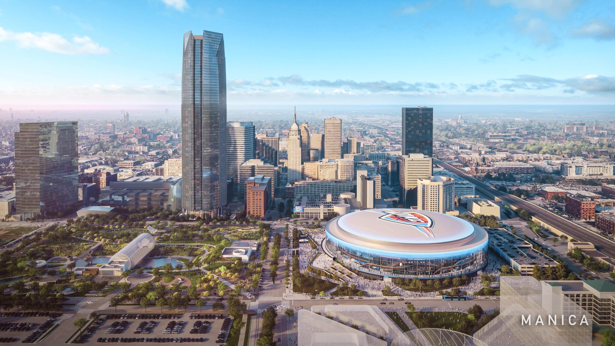 Oklahoma City mayor reveals new Thunder arena | News From The States