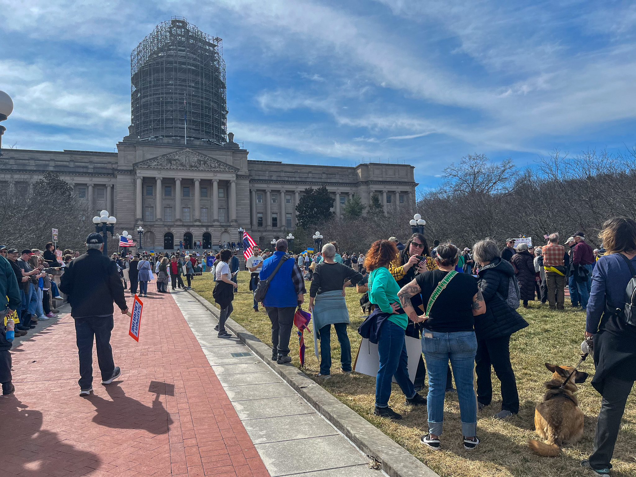 Anti-Trump protestors again voice opposition at Kentucky Capitol | News ...