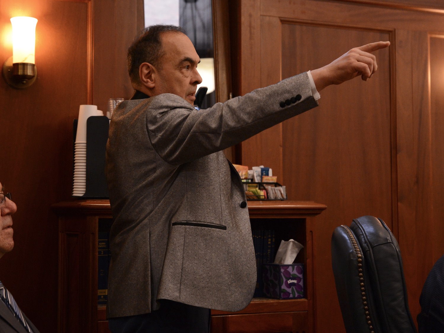 Months after stroke-like illness, an Alaska state senator is still ...