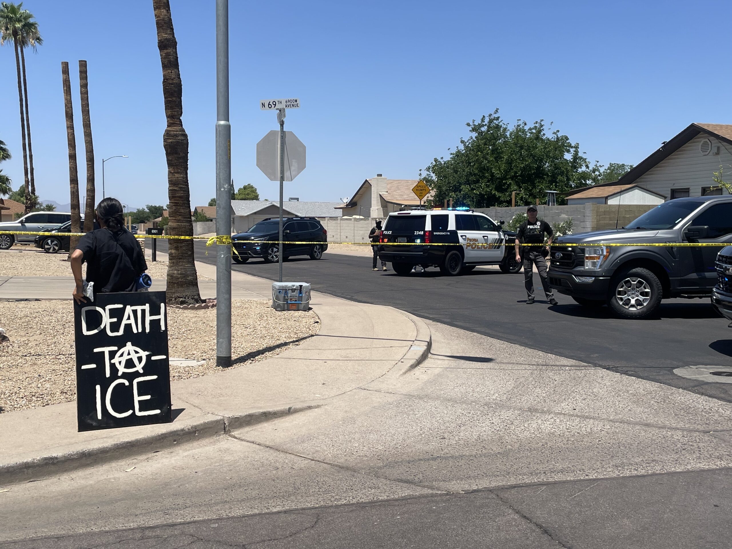 Protesters clash with police as ICE raids surge across Phoenix metro ...