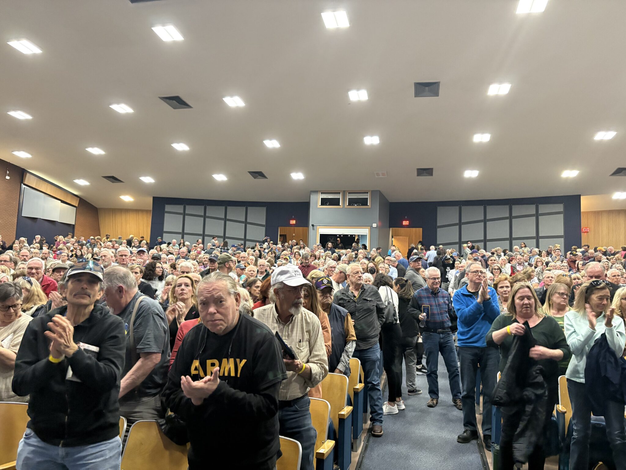 Colorado Rep. Crow addresses constituents at first town hall under ...