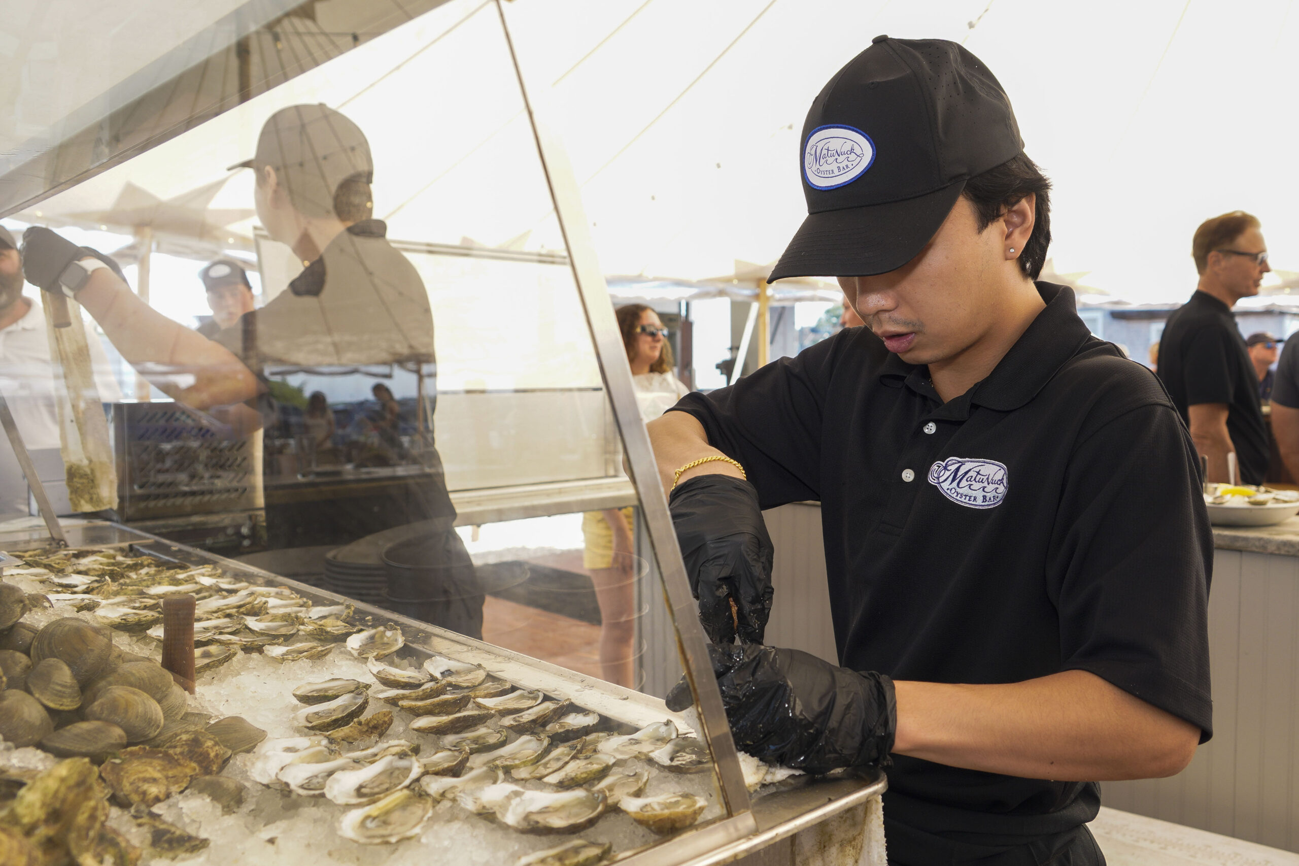 Matunuck Oyster Bar reopens for outdoor dining after McKee signs ‘Take ...
