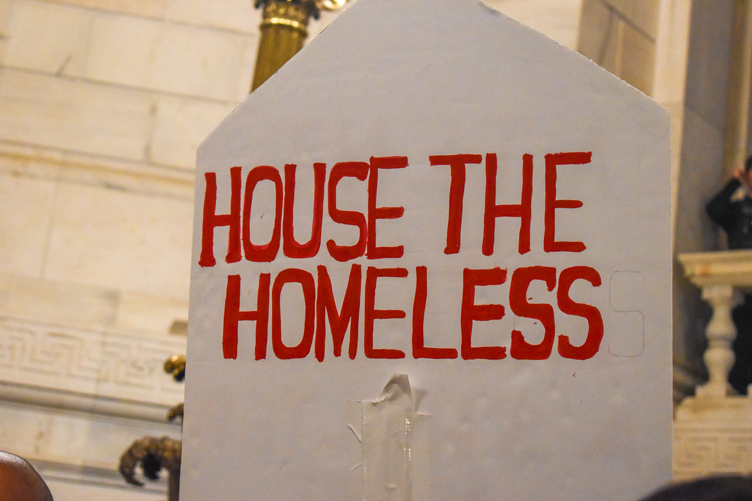 ‘People’s State of the State’ protest makes homelessness center of ...