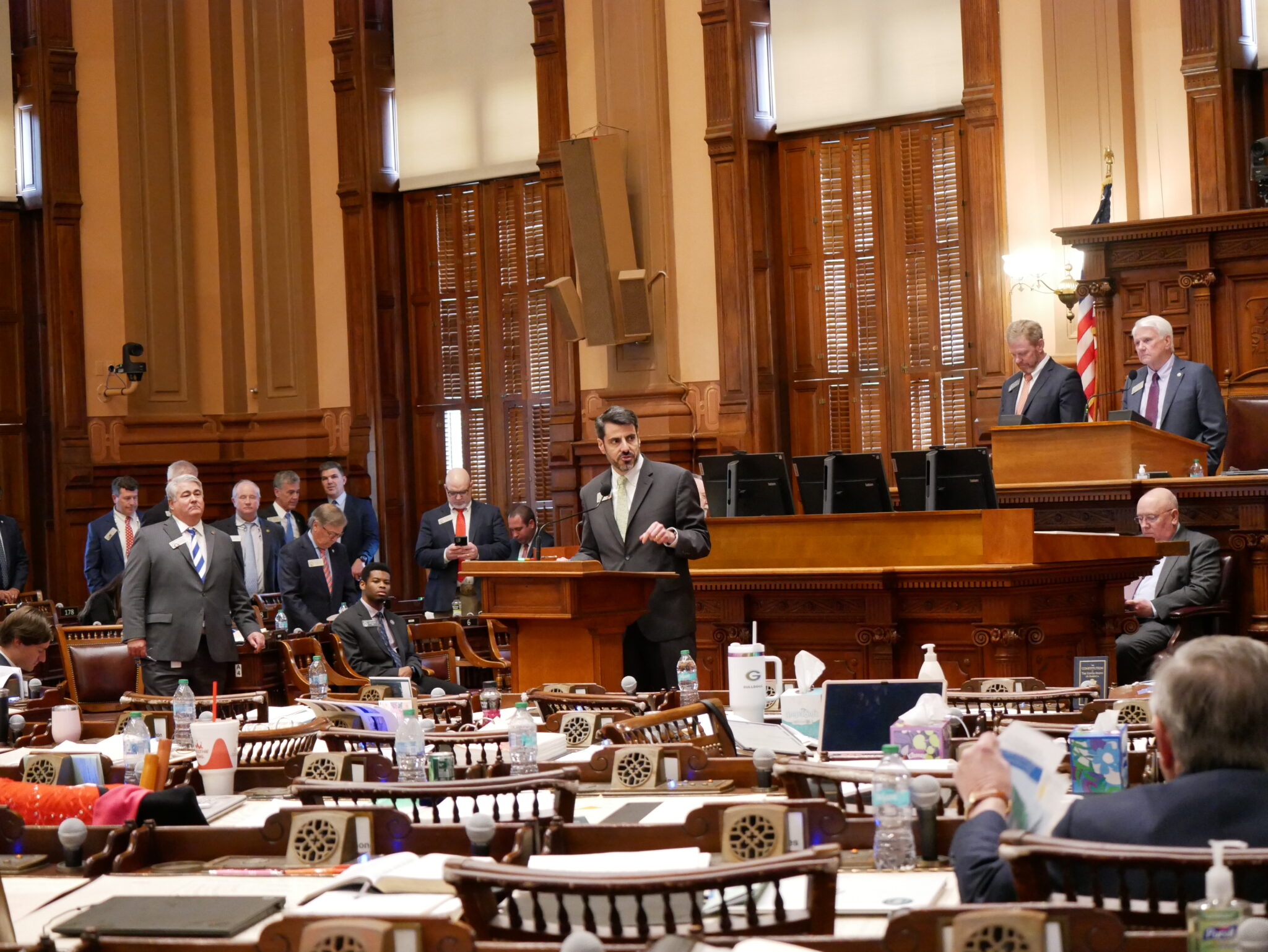 House Democrats stage walkout to protest GOP focus on transgender ...