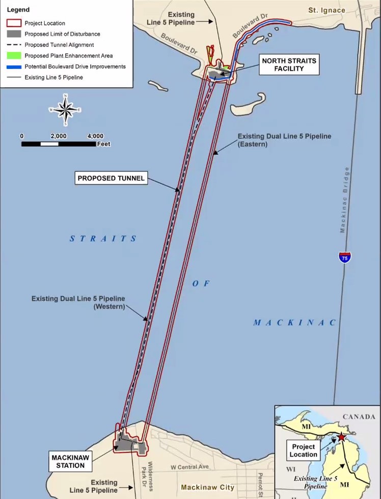 U.S. Army Corps of Engineers confirms Line 5 tunnel review to move ...