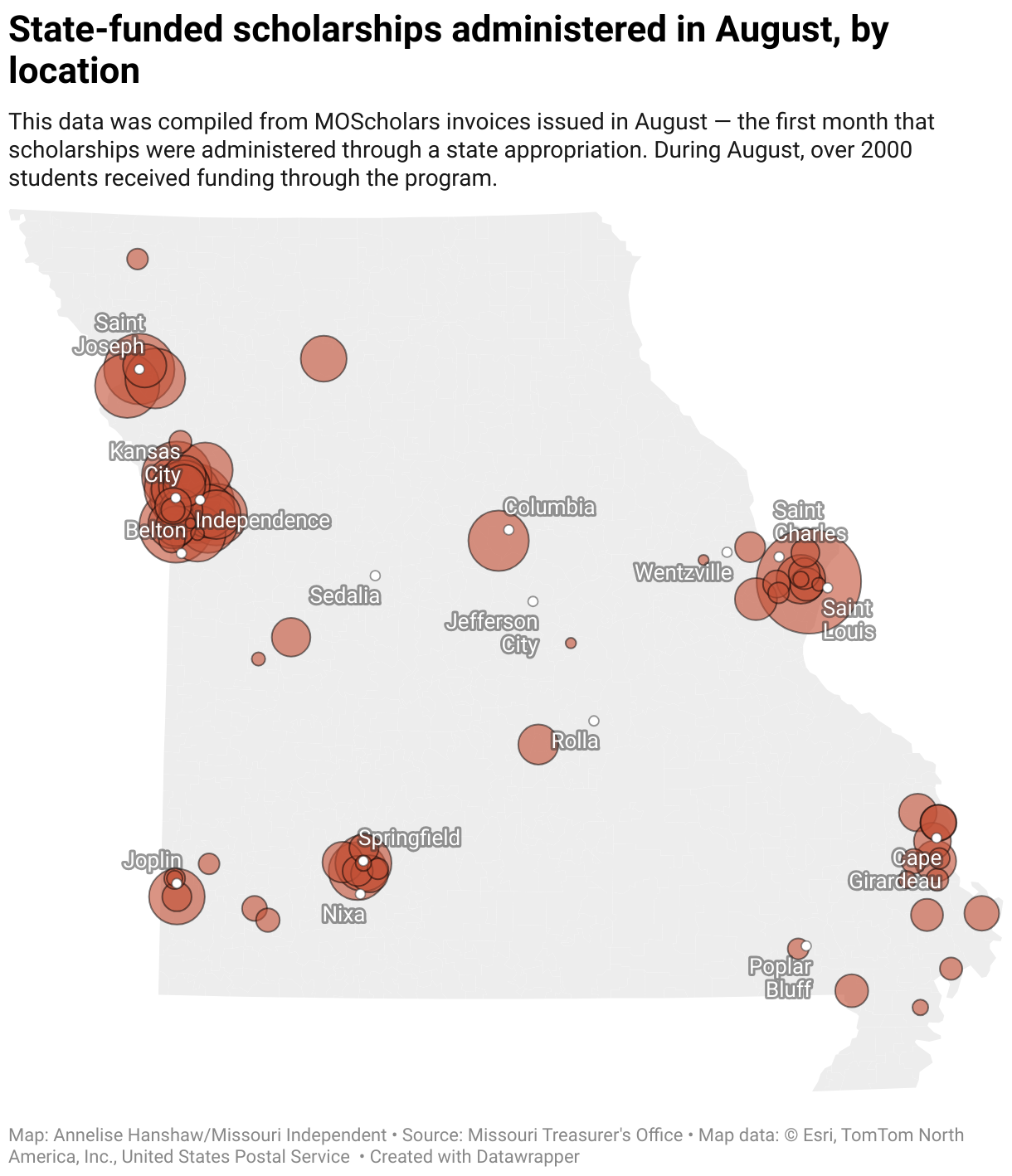 Nearly all state funding for Missouri school vouchers used for ...