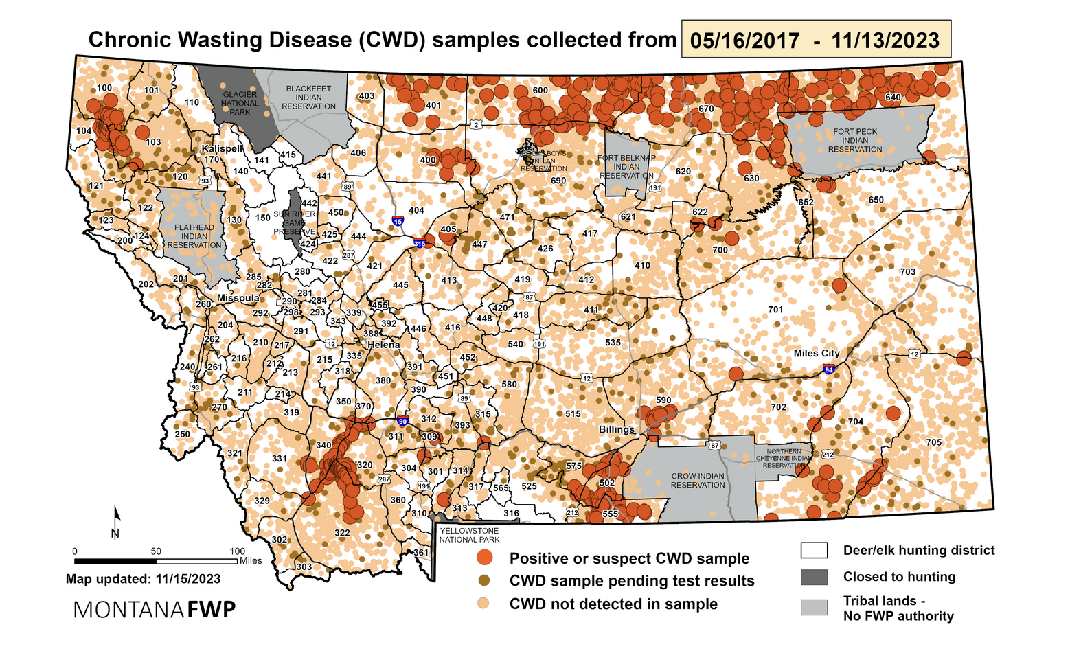 Chronic wasting disease confirmed in Yellowstone National Park for ...