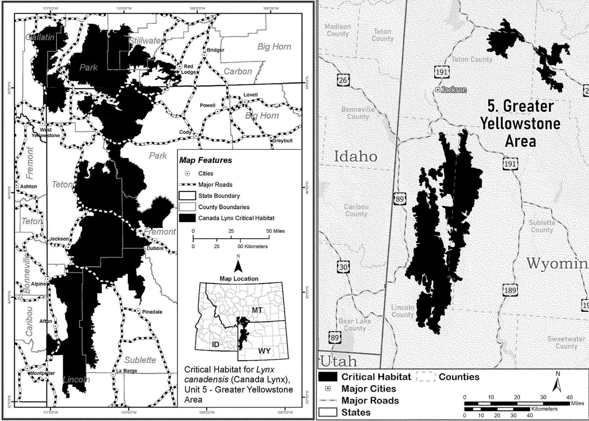 USFWS adopts lynx recovery plan, proposes new critical habitat ...