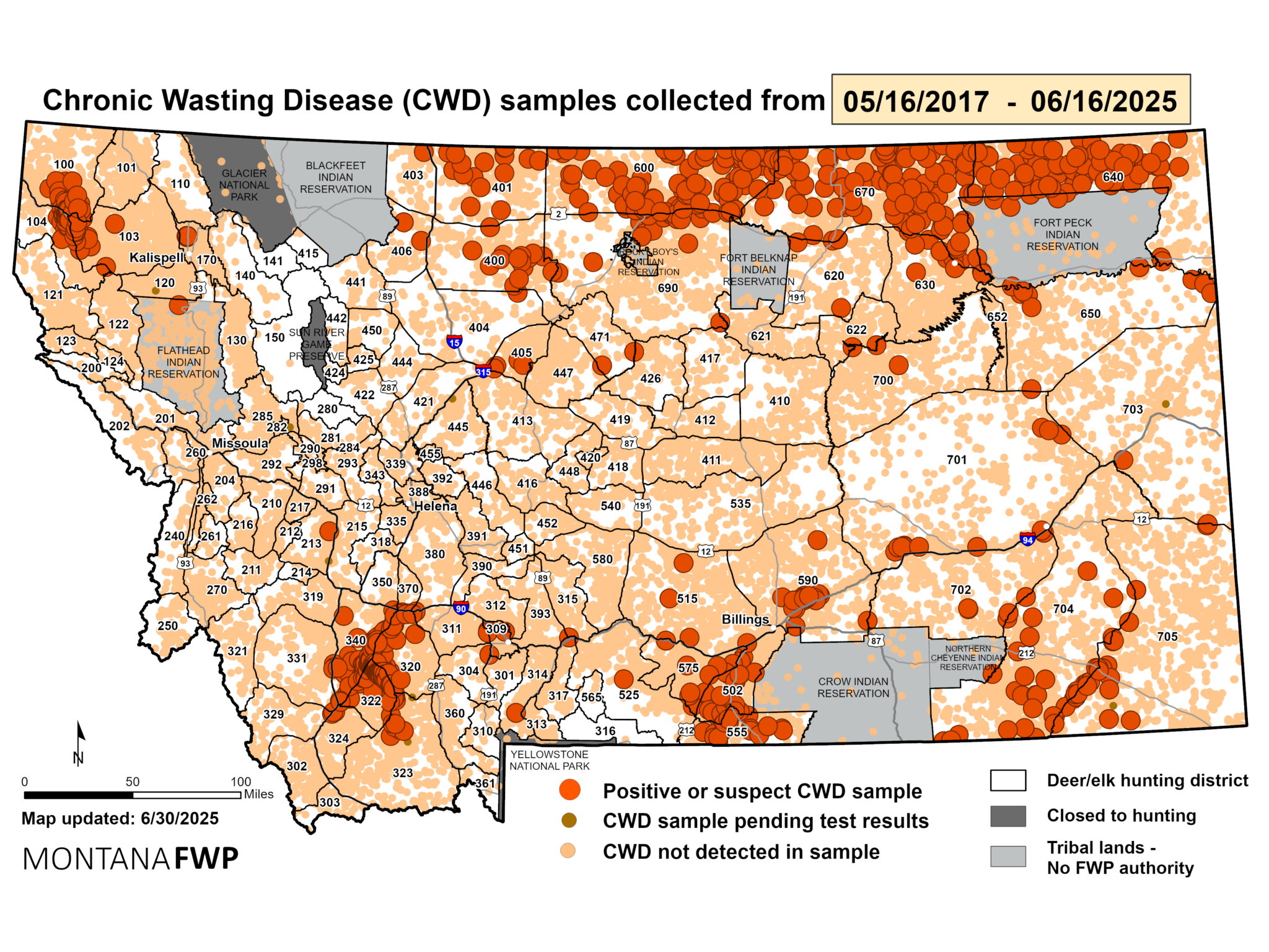 FWP creates new CWD Management Zone in Flathead | News From The States