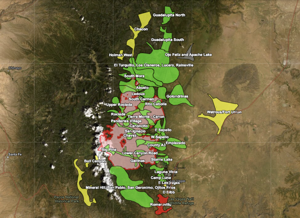 More people evacuated from near two largest wildfires burning in NM ...