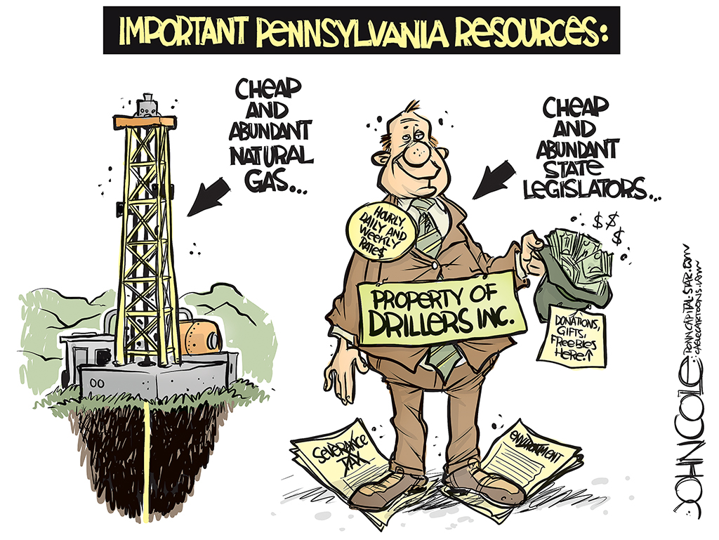 Pa.’s other fossil fuel | Editorial Cartoon | News From The States