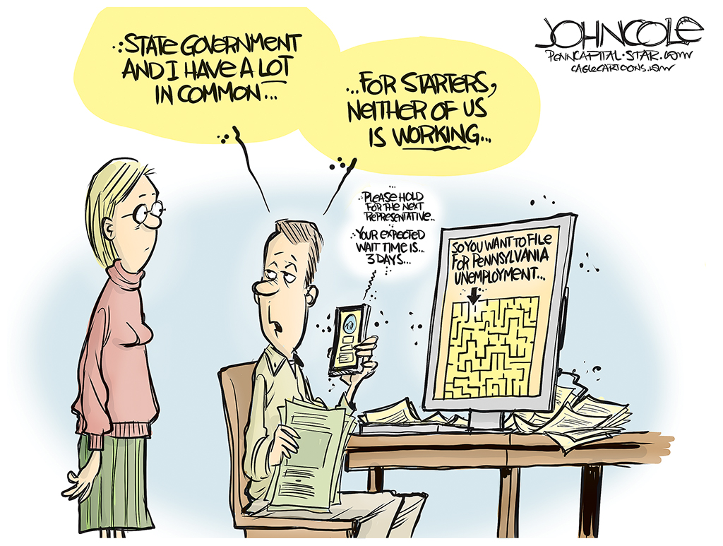 Pa.’s unemployment compensation system, explained | Editorial Cartoon ...