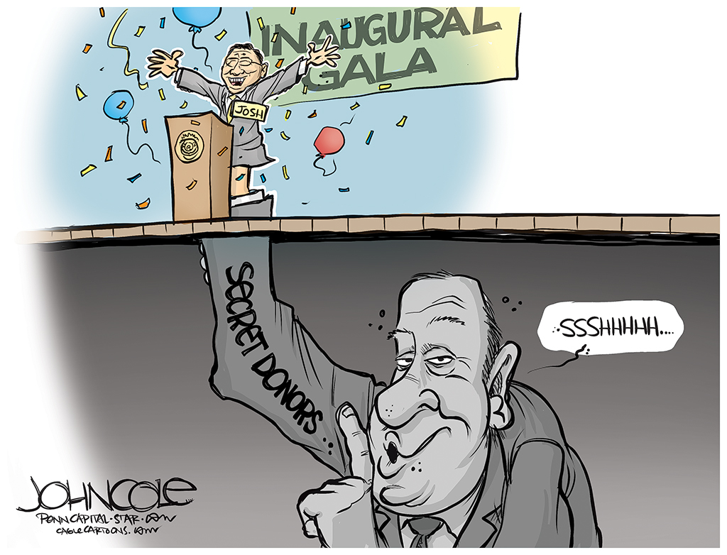 Who paid for Shapiro’s inaugural? Who knows? | Editorial Cartoon | News ...