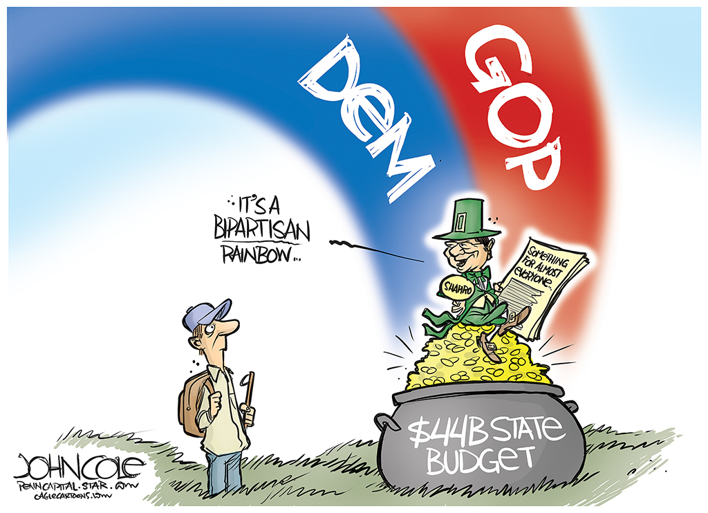 What’s at the end of Gov. Josh Shapiro’s budget rainbow? | Editorial ...