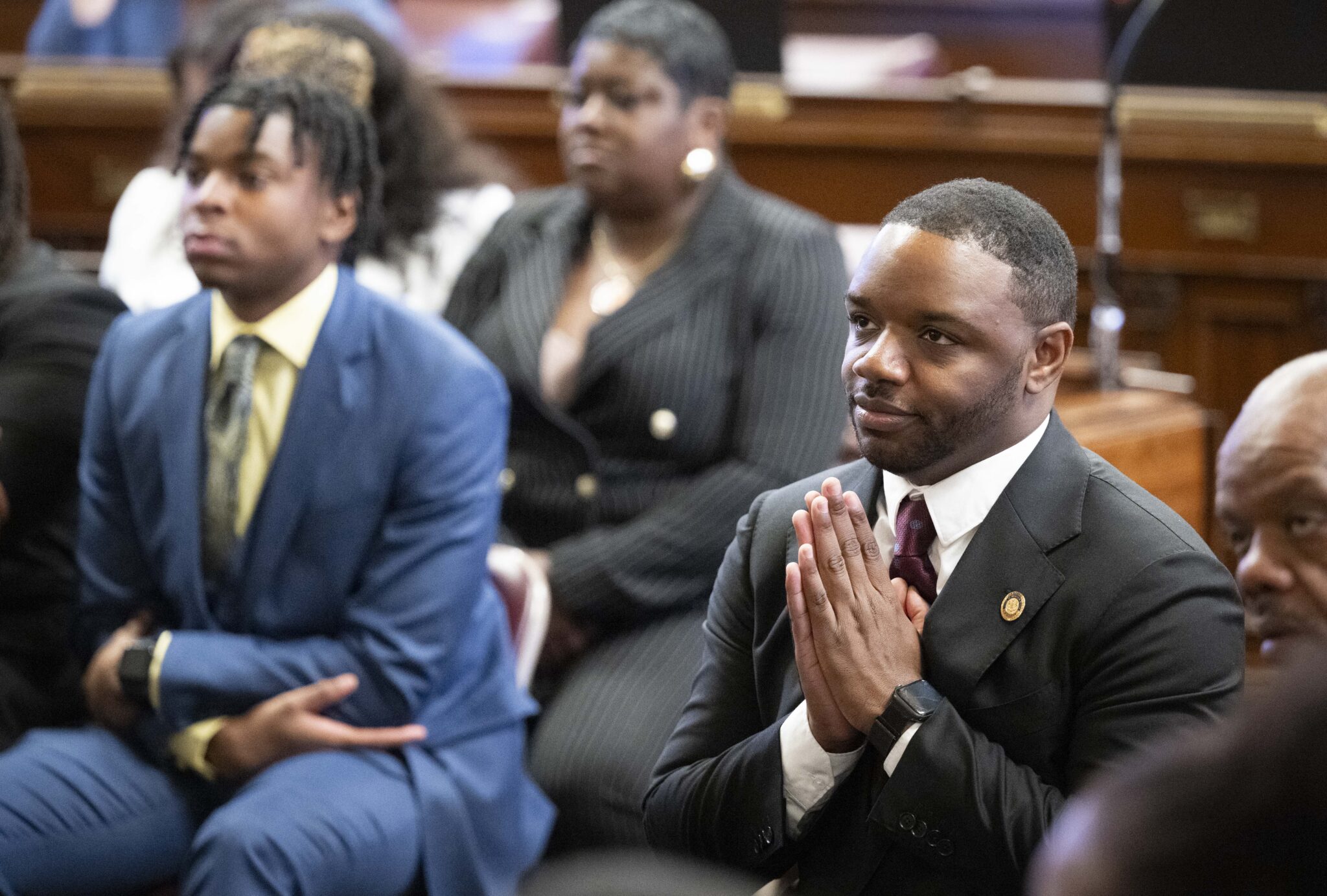 Newly elected Pennsylvania Reps Keith Harris and Andre Carroll take ...