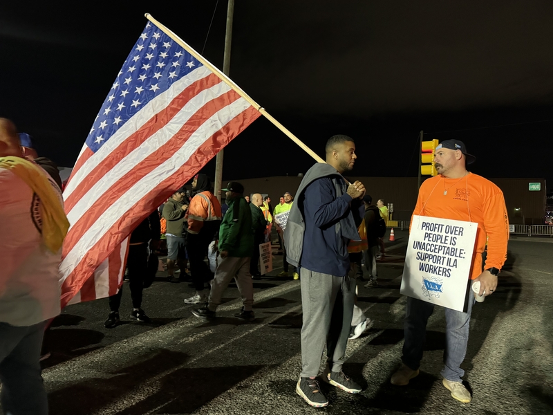 US dockworkers strike over wages and automation in fight that could ...