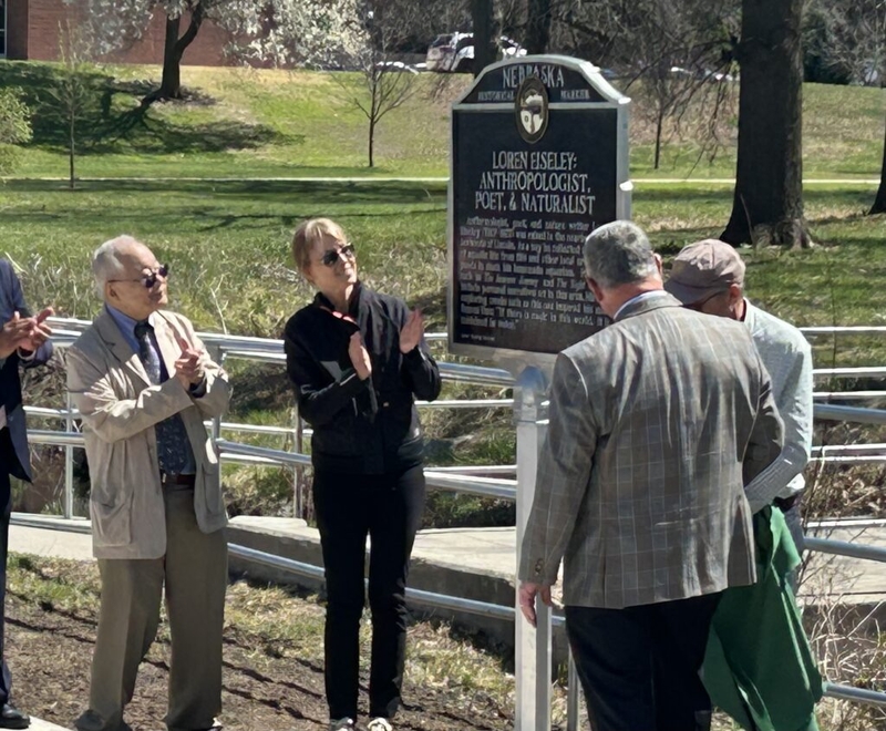 Historical marker dedicated for Lincoln-born Eiseley, a “modern Thoreau ...