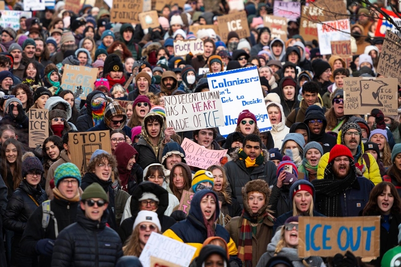 ‘ICE Out’ national event leads to protests, small business closures ...