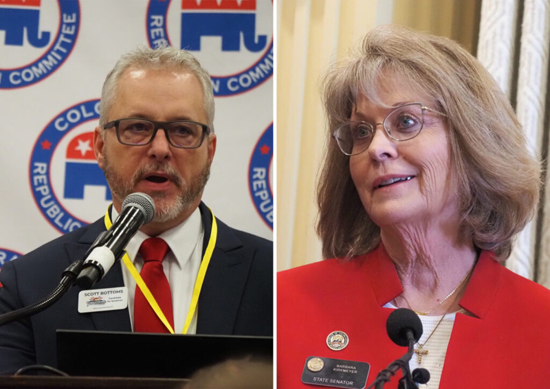 Republican Colorado governor candidates Kirkmeyer, Bottoms face off in ...