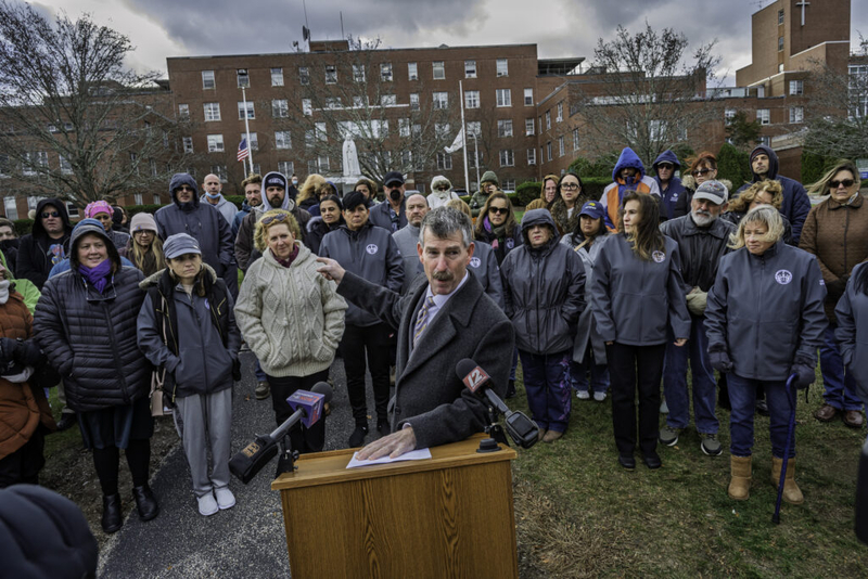 Hospital workers allege McKee’s administration unlawfully interfered in ...