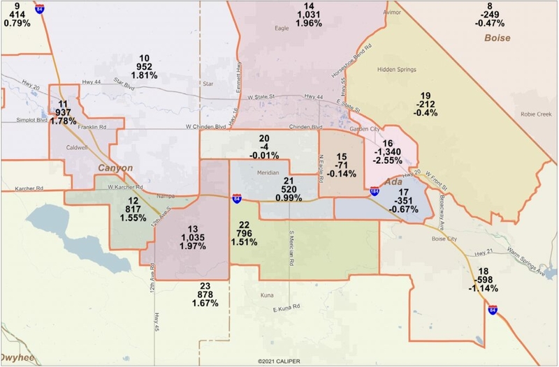 Political candidate challenges Idaho’s new redistricting legislative ...
