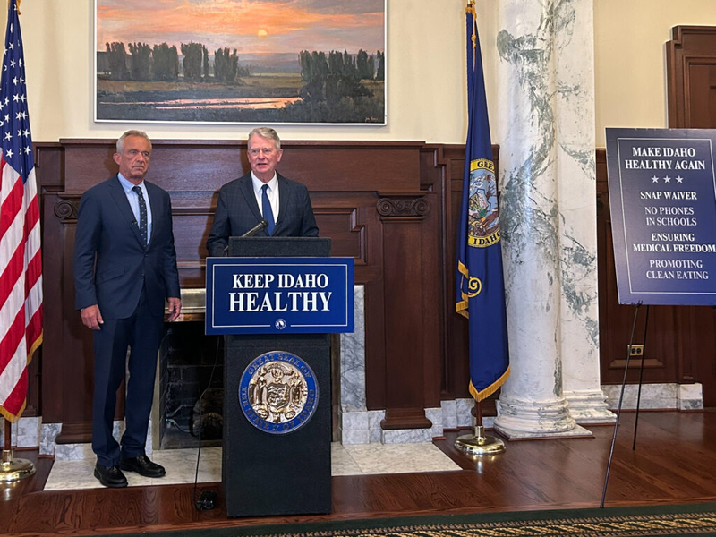 As US Health Secretary RFK Jr. visits Idaho, Gov. Little signs MAHA ...