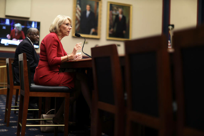 Michigan argues in court DeVos pulled a ‘reverse Robin Hood’ on COVID ...