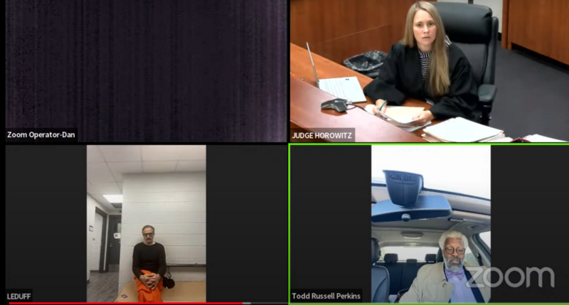 Journalist Charlie LeDuff appears in court after being arrested for ...