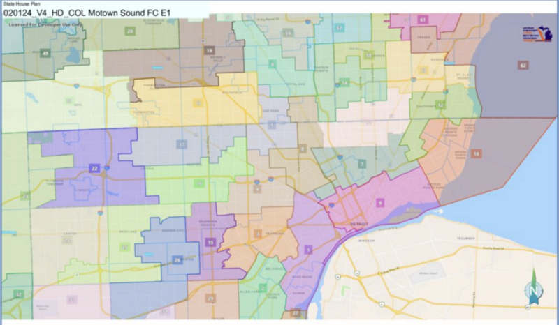 Michigan redistricting commission finalizes revised state House voting ...
