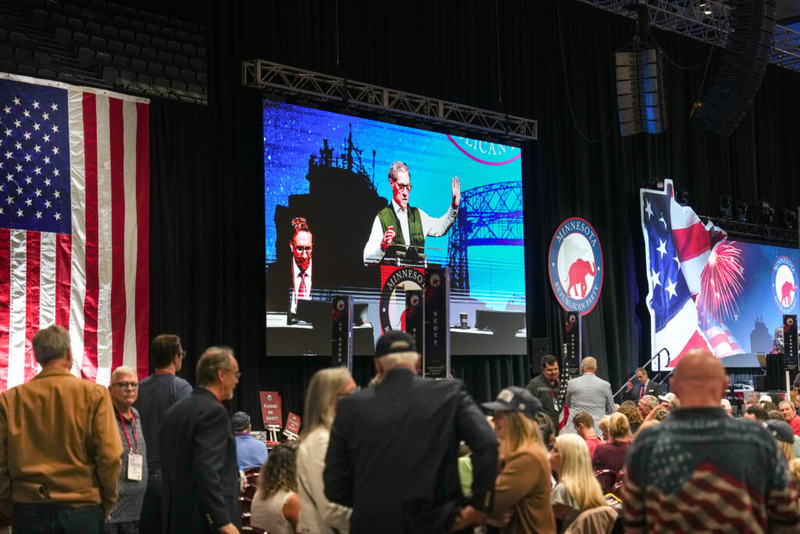 Listen to the moment of silence MN GOP delegates held for Derek Chauvin ...