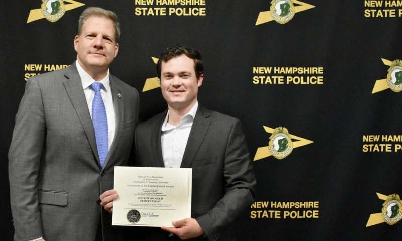 Sununu honors slain state hospital security guard, staff who responded ...