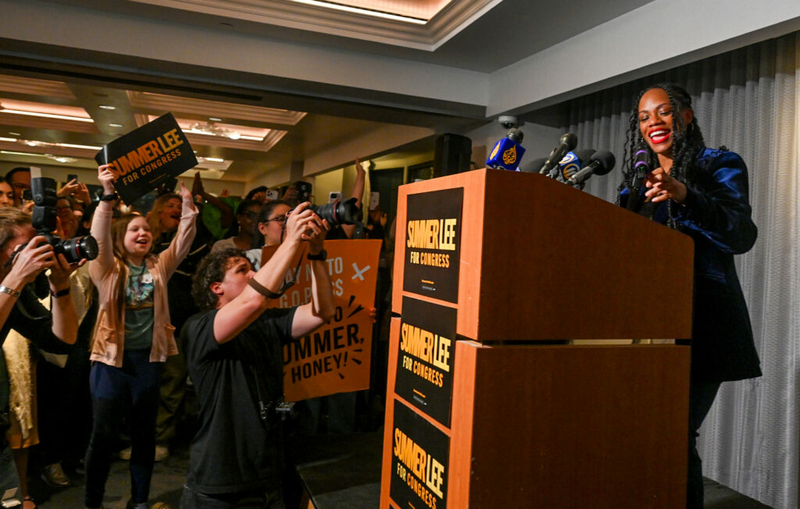 Summer Lee projected to win another hard-fought primary in PA-12 | News ...