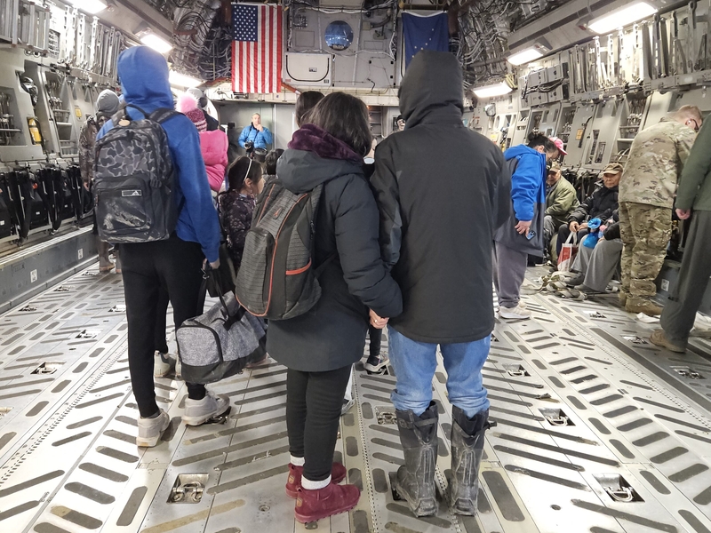 Tears and uncertainty amid mass evacuation in western Alaska | News ...
