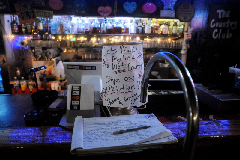 In this East Texas county, you need a membership to drink at a bar ...