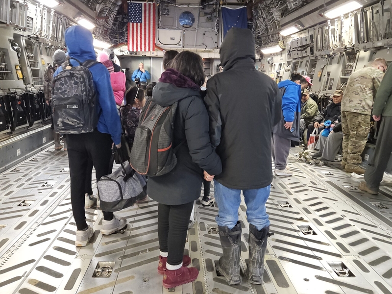 In photos: Tears and uncertainty in day two of mass evacuation from ...