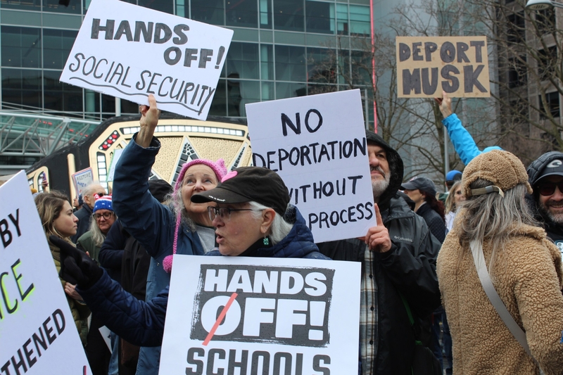 Across Connecticut, demonstrators rail at Trump policies | News From ...