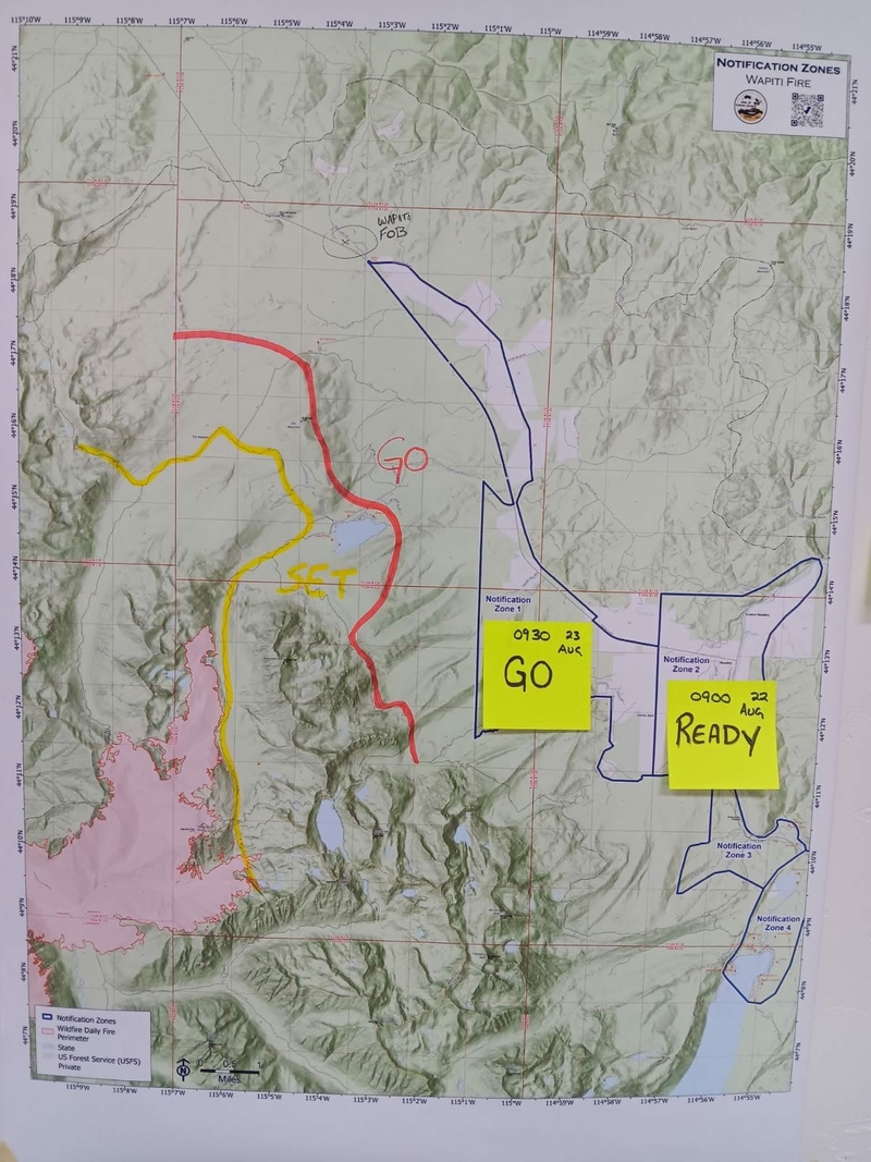 Evacuation order issued as Wapiti Fire spreads near Idaho’s Stanley ...