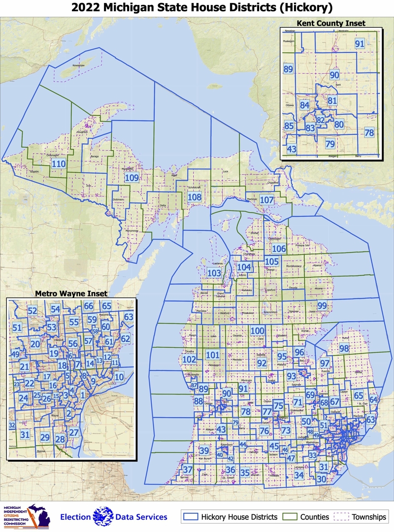 Bombshell ruling requires 13 Michigan districts to be redrawn before ...