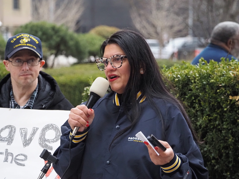 Federal employees rally in Detroit for Social Security and labor ...